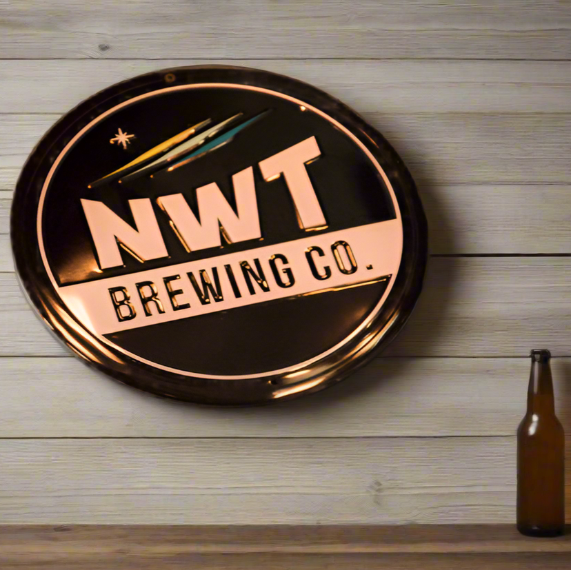 NWT Brewing Metal Sign – NWT Brewing Company